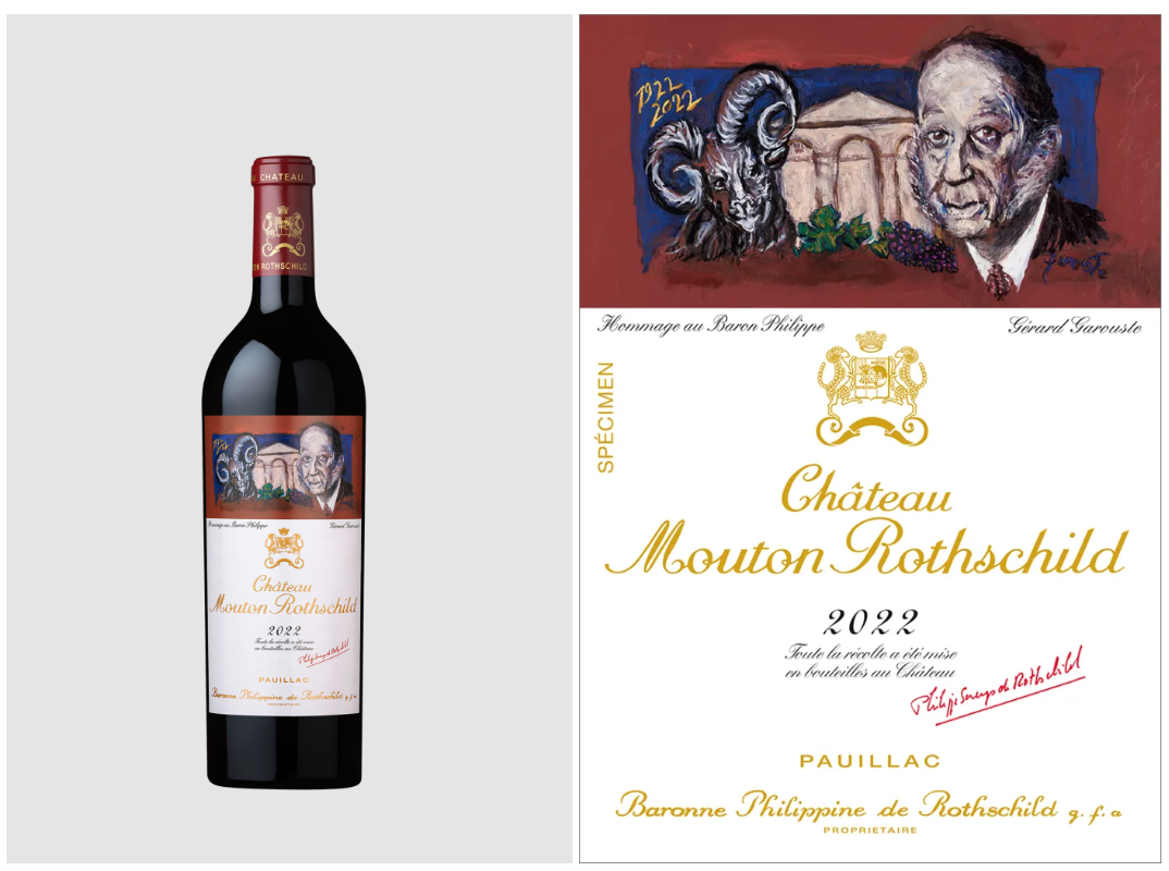 Mouton Rothschild: 2022 label and market performance | WineCap